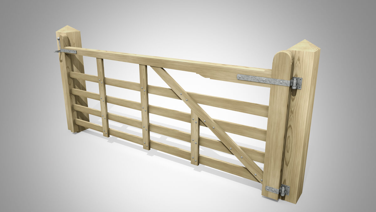 Handmade Field Gates Pattern G - English Brothers Heritage