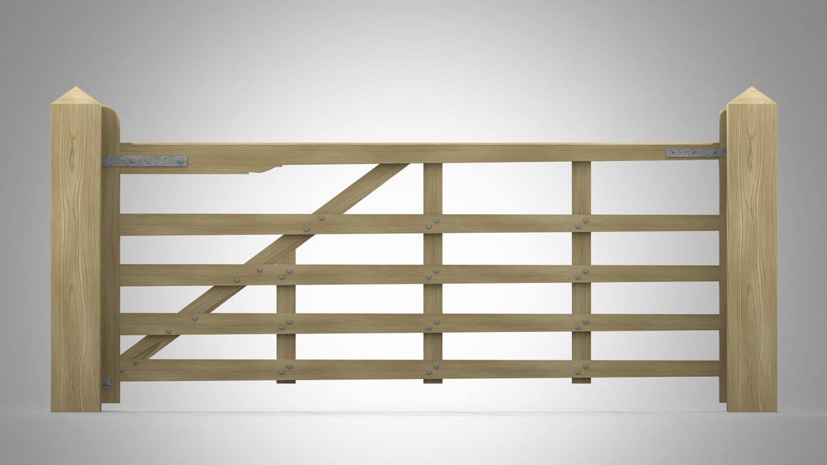 Handmade Field Gates Pattern G - English Brothers Heritage
